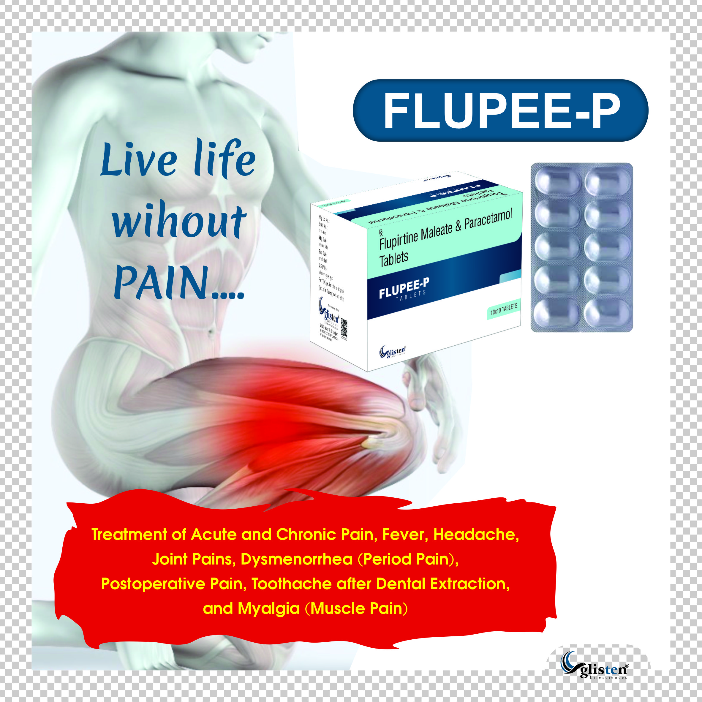 Tablet Section-Glisten Lifesciences