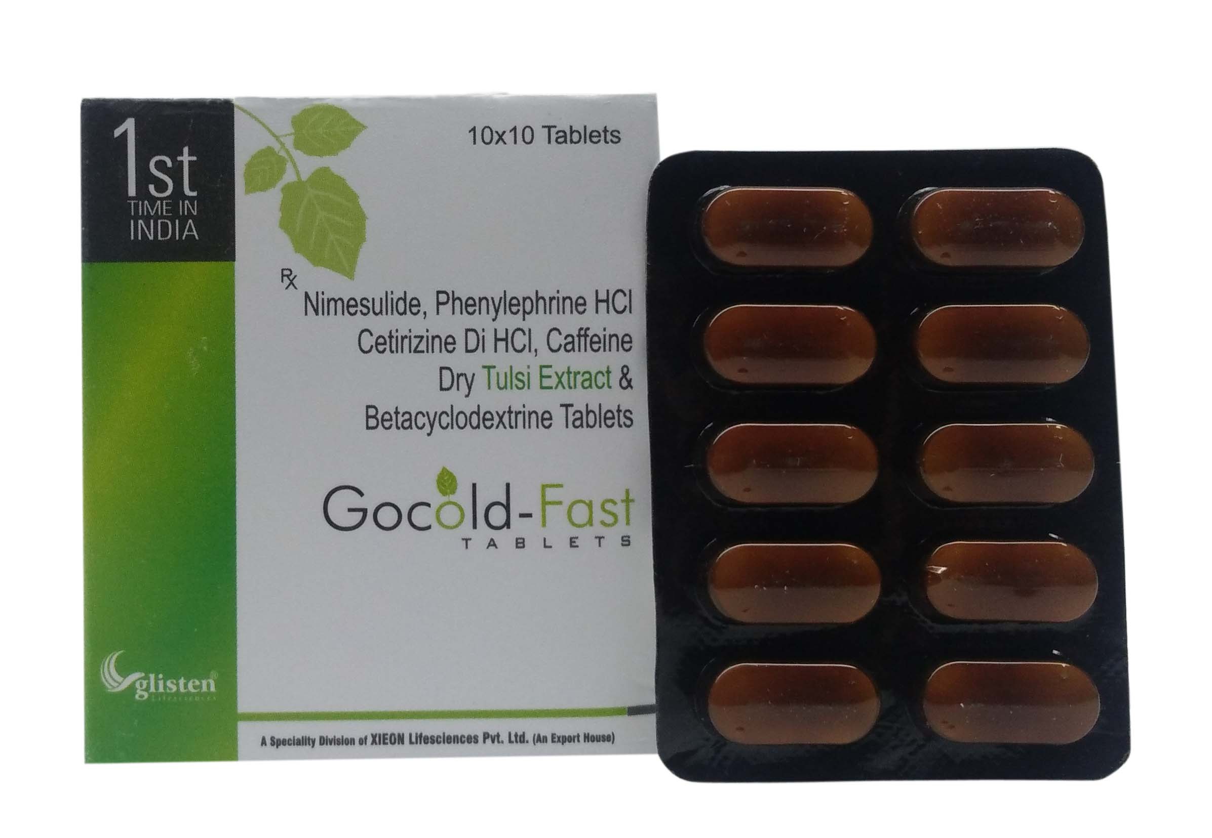 Tablet Section-Glisten Lifesciences